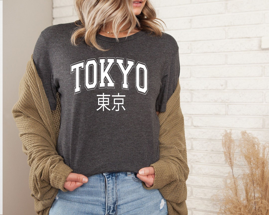 Tokyo Japan Shirt, Tokyo City Shirts, Japanese Clothes, Unisex Crew ...