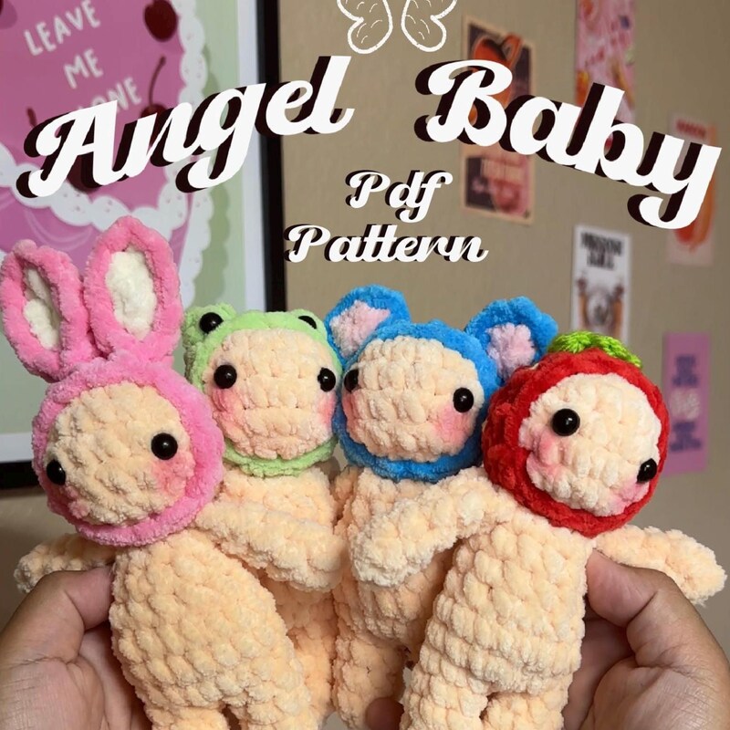 Crochet Angel Pattern - Etsy