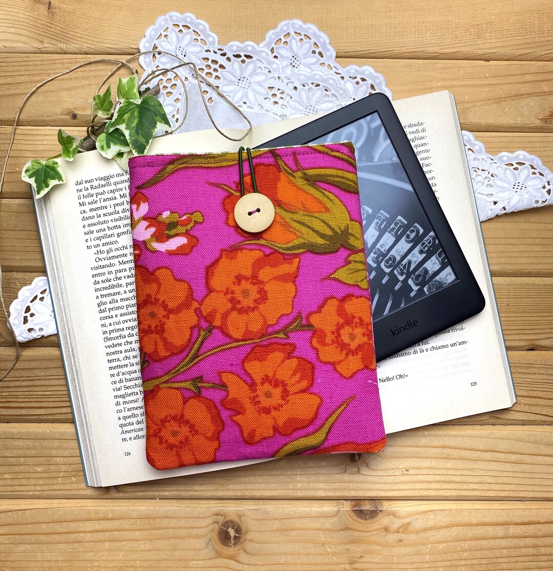 Kindle Case Floral, E-book Case, Kindle Reader Protection, Kindle Cover ...