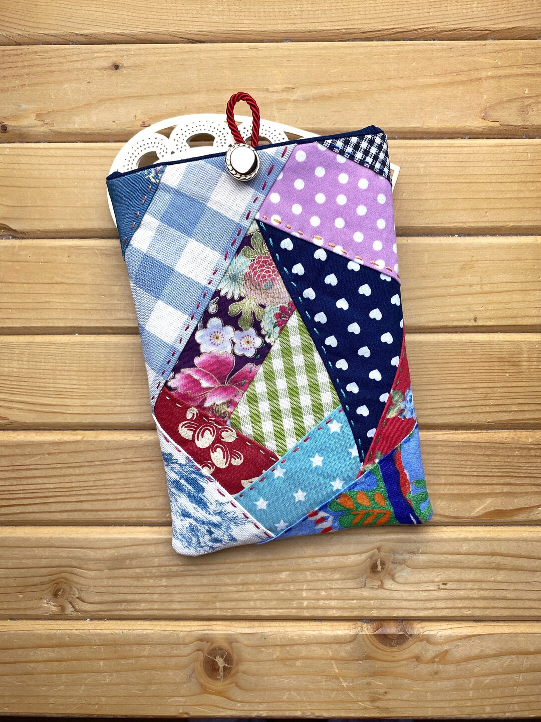 Kindle 11 Case, Patchwork Kindle Case, Kindle Protection, Fabric Case ...