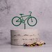 Bike Cake Topper, Cycling Topper, Bicycle Topper, Perspex Cake Topper ...