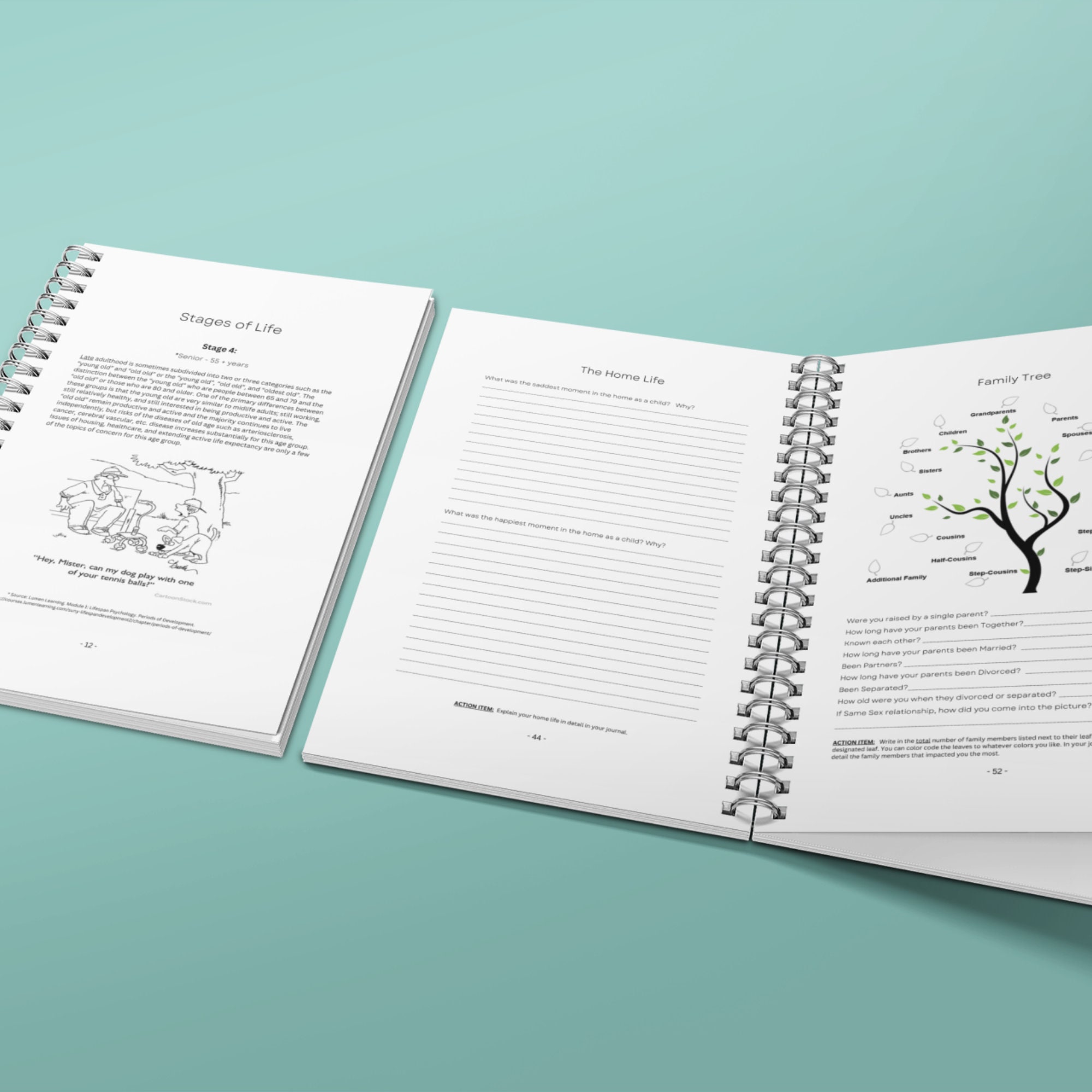 My Life Story Journal Workbook Journal Prompt Memoir Autobiography ...