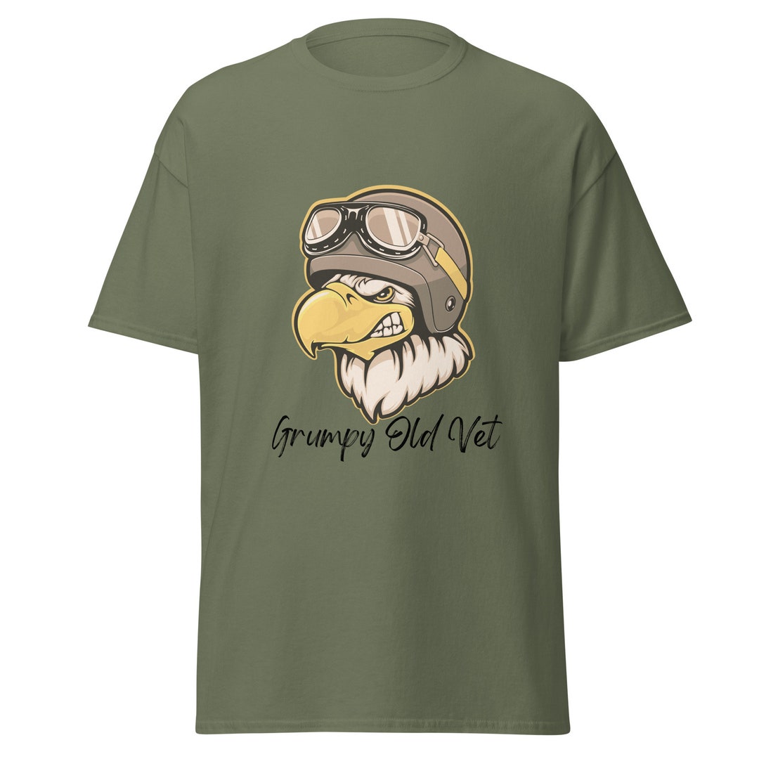 Grumpy Old Vet Classic Tee - Etsy