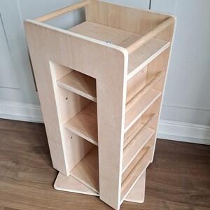 Deluxe | Rotating Bookcase | Bookshelf | Toy Storage | Babyroom ...