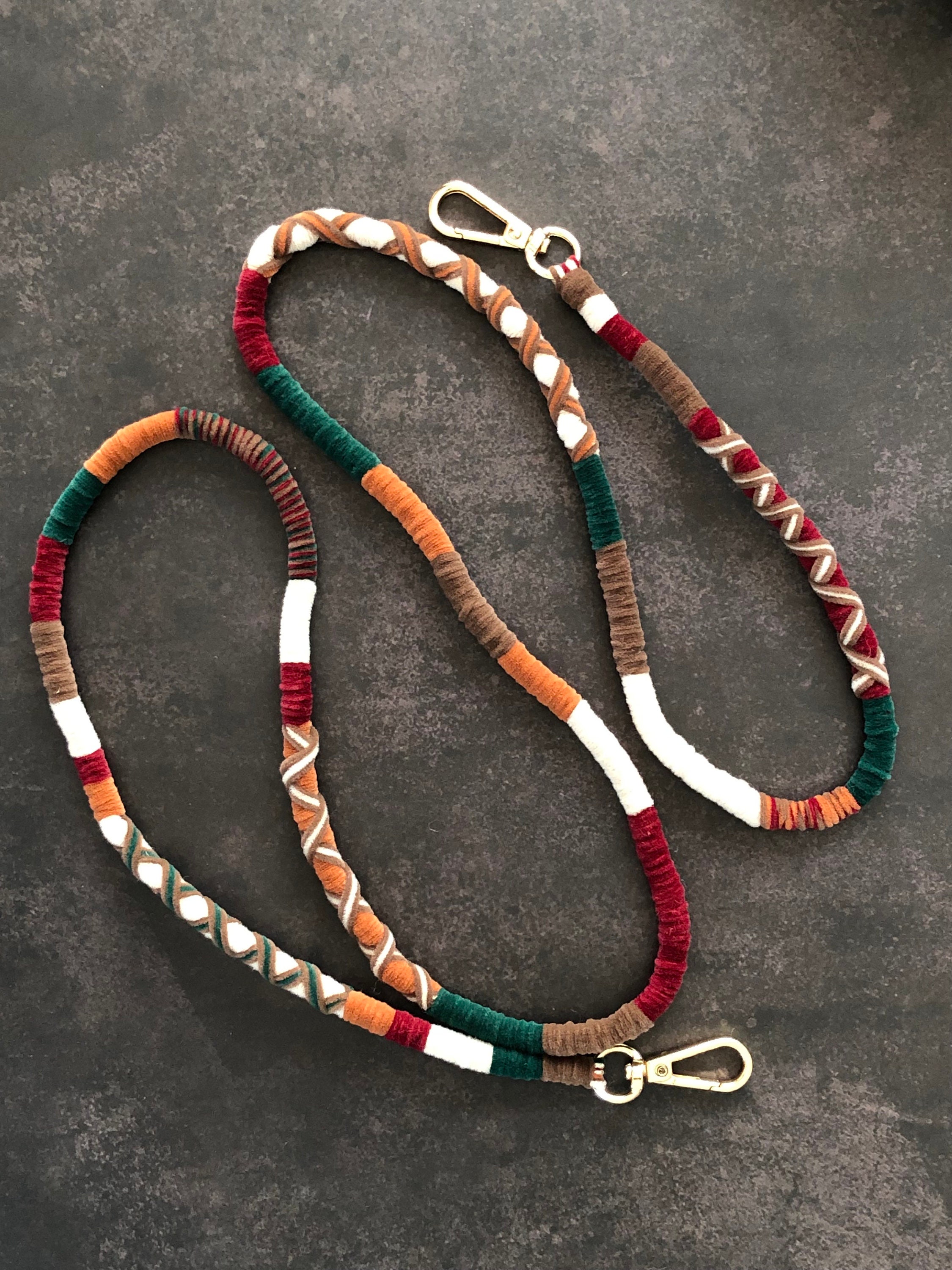 Suede Leather Look Cell Phone Shoulder Lanyard / Phone Neck Strap ...