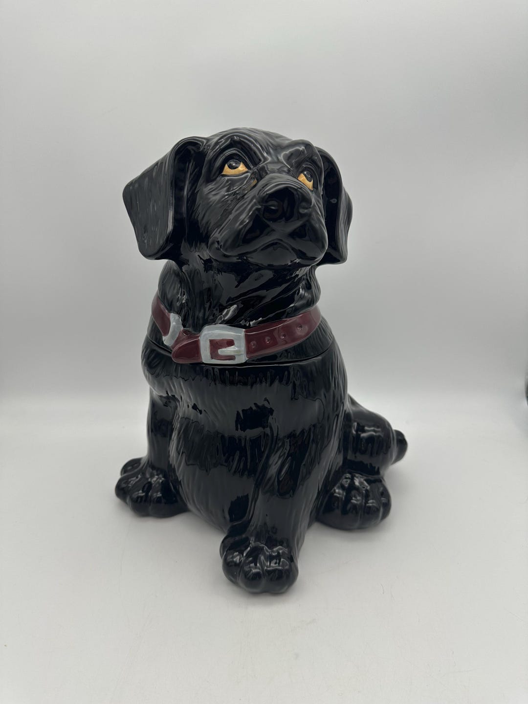 Big Sky Carvers Black Lab Cookie Jar - Etsy