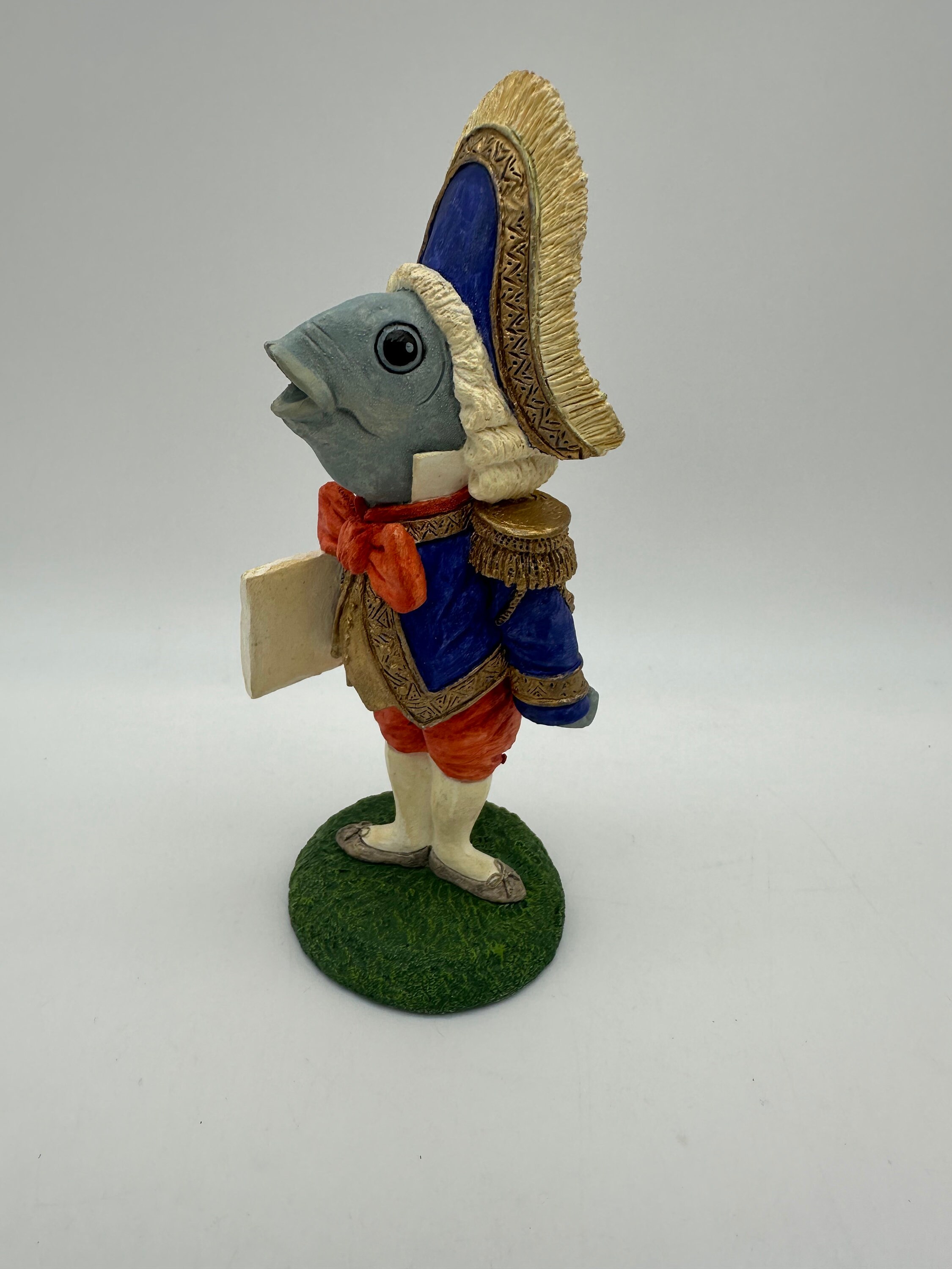 Rare 1993 Goebel Alice in Wonderland "fish Footman" Figurine in ...