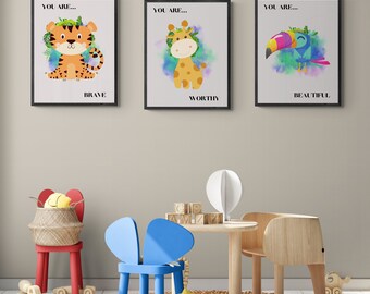 Jungle Theme Affirmations - Etsy