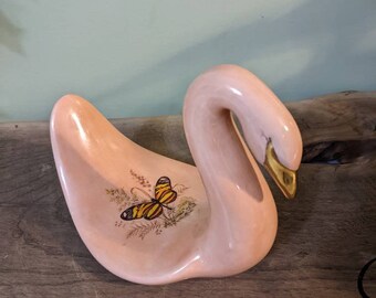 Vintage Kay Finch California Pottery Perkingese Pink Dog/vintage ...