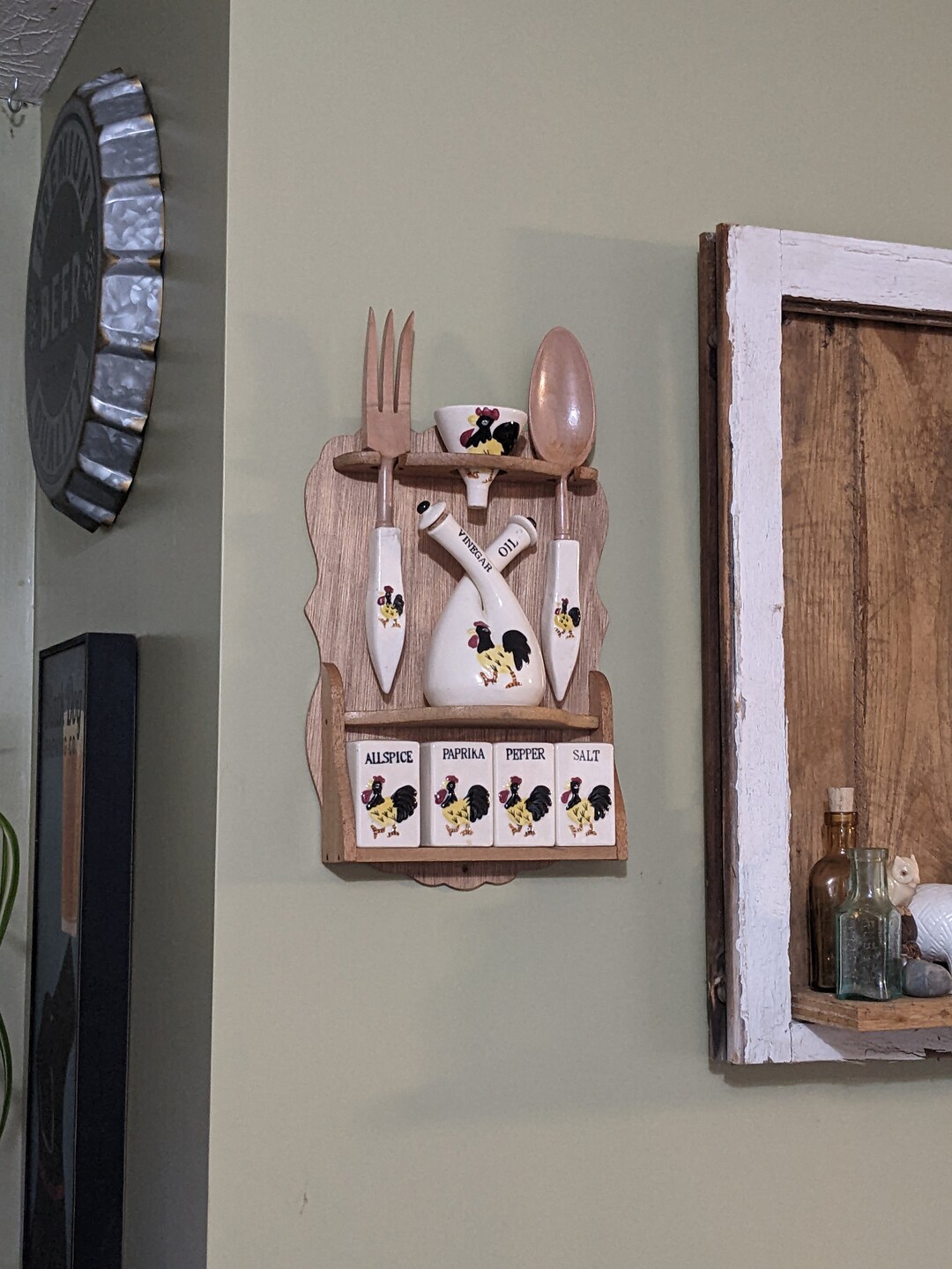 Vintage Spice Rack - Etsy