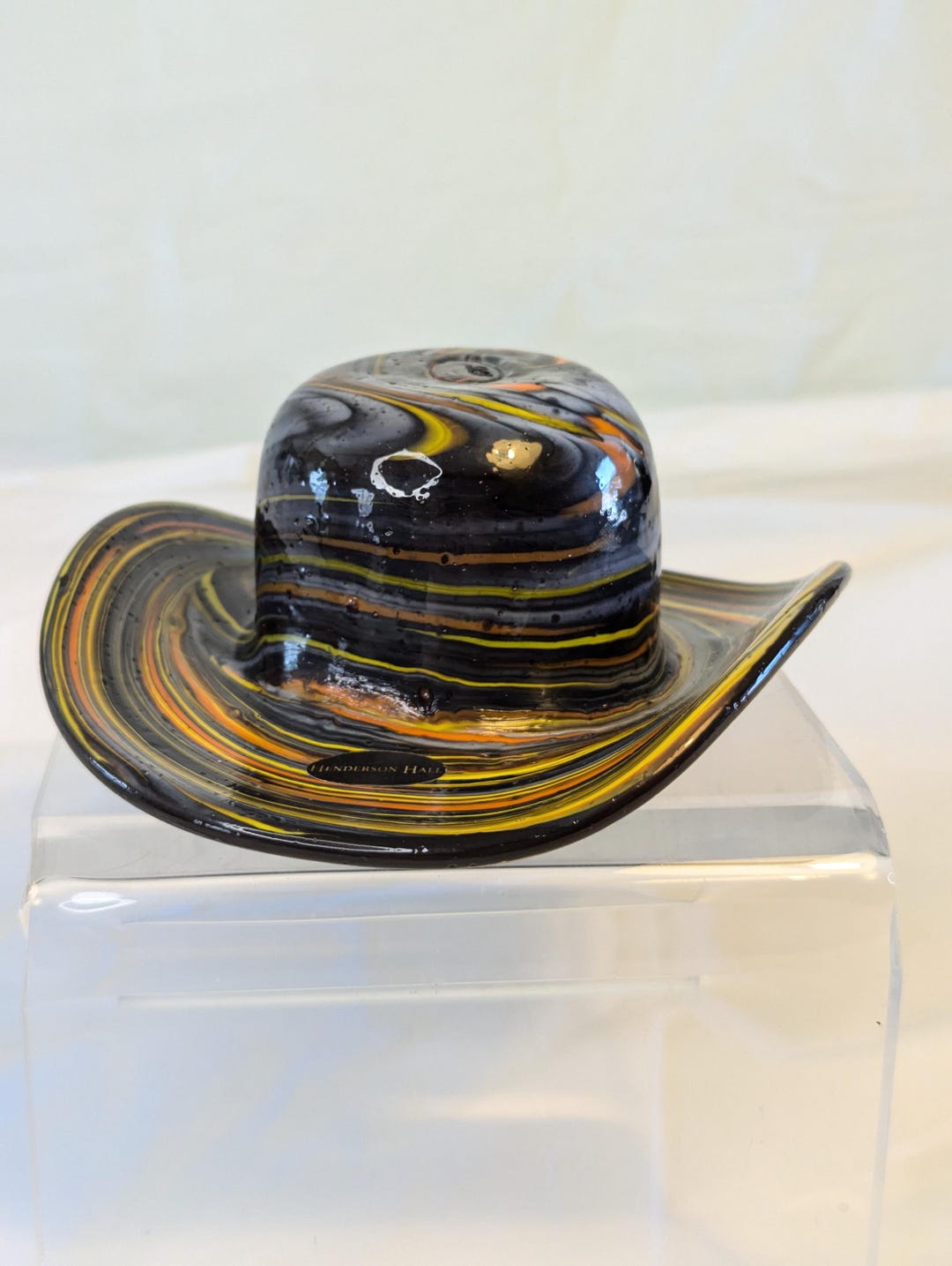 Dave Fetty Glass Cowboy Hat, Henderson Hall - Etsy