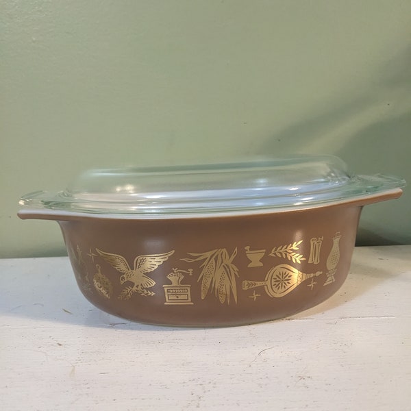 Pyrex Early American - Etsy