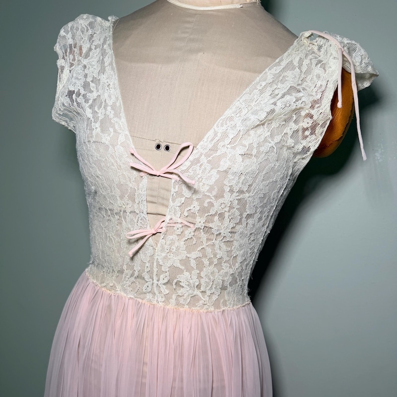 60s Pink Nightie Women - Etsy