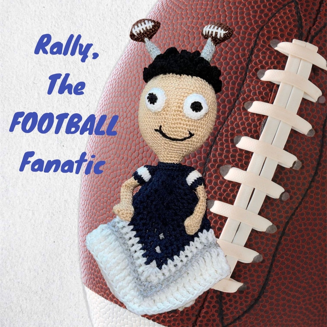 PATTERN , Rally - the Football Fanatic - Etsy