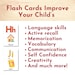 ABC Alphabet Flash Cards, Printable Preschool Early Learning Toddler ...