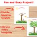 Summer Handprint Art for Kids, Baby Toddler Hello Summer Tree Craft ...