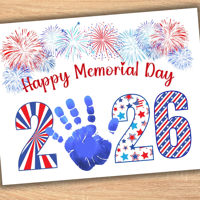 Memorial Day Art Template - Etsy