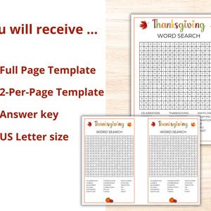 Thanksgiving Games Bundle, Friendsgiving Game Activity, Family Holiday ...