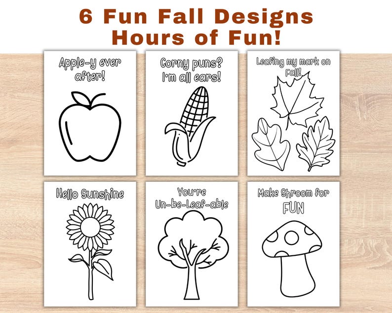 Fall Paper Craft for Kids, Torn Paper Crafts, Autumn Bundle Art ...