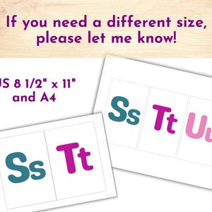 Alphabet Flash Cards, ABC Flashcards, Preschool Child Educational A-Z ...