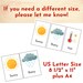 Weather Flashcards for Kids, Homeschool Education Flash Cards, 16 ...
