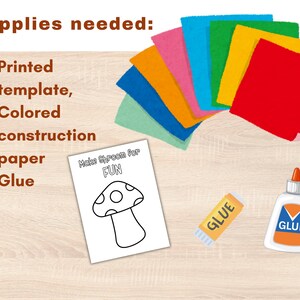 Torn Paper Crafts for Kids, Fall Art Activity Pack, Autumn Craft Bundle ...