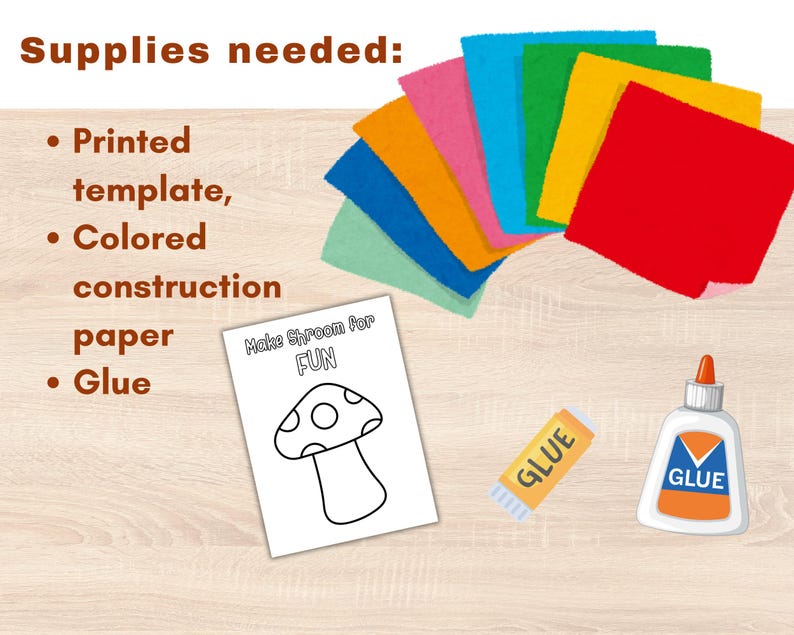 Fall Paper Craft for Kids, Torn Paper Crafts, Autumn Bundle Art ...