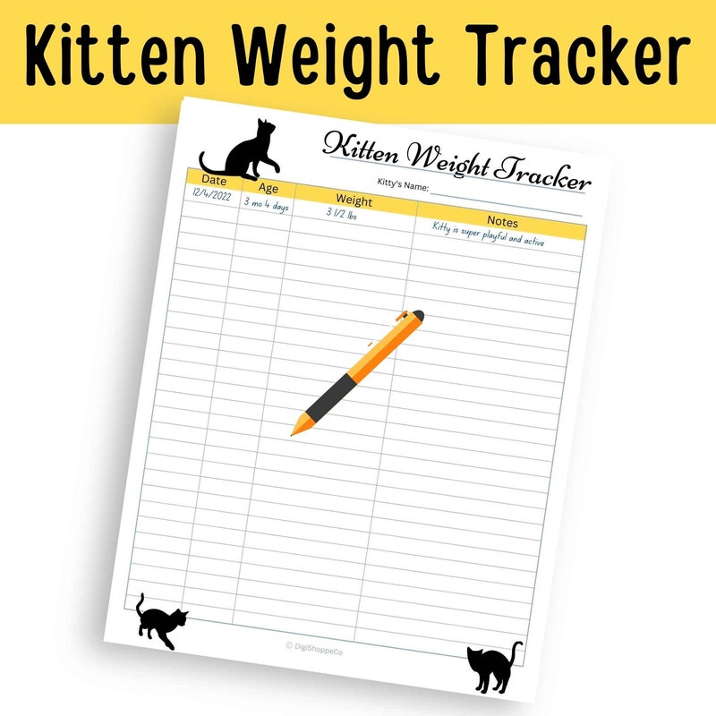 Cat Kitten Tracker - Etsy New Zealand