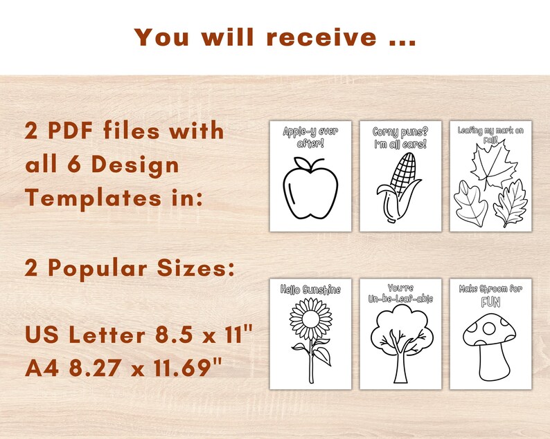 Torn Paper Crafts for Kids, Fall Art Activity Pack, Autumn Craft Bundle ...