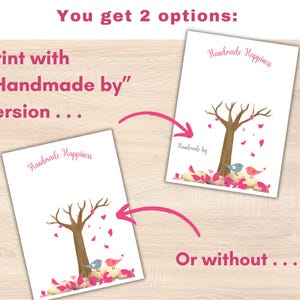 Valentine Handprint Craft for Kids, Pink Hearts Tree Art Love Keepsake ...