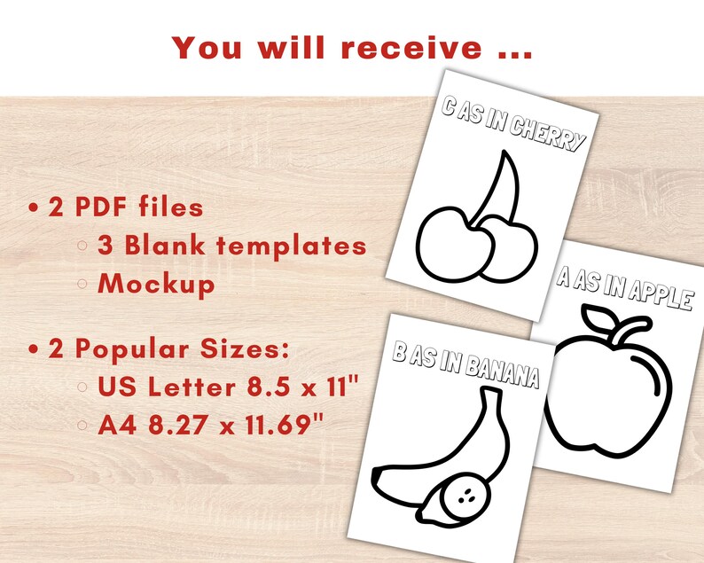 Torn Paper Craft for Kids ABC FRUIT, Easy Paper Crafts Idea Tear Rip ...