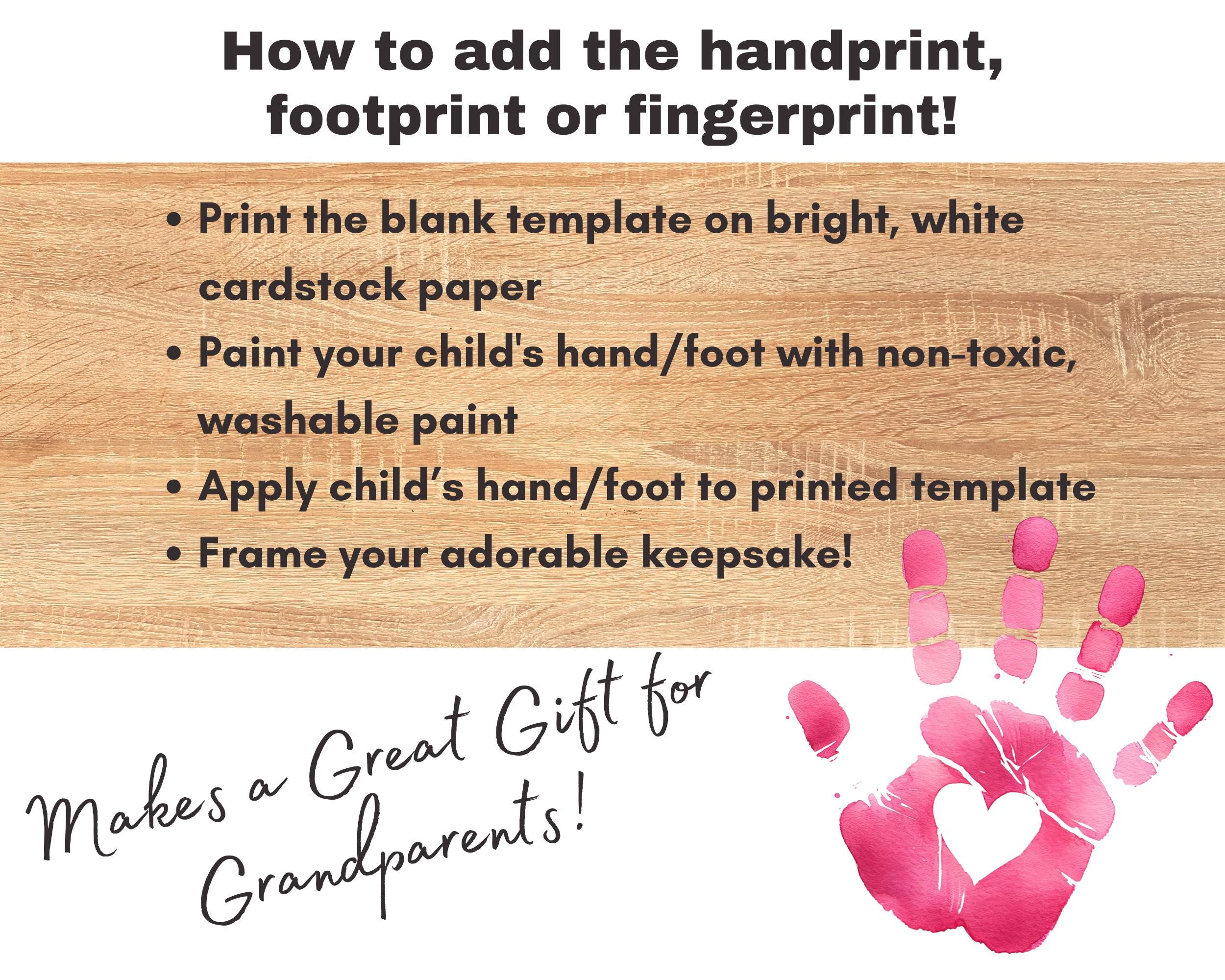 Fall Fingerprint Art for Kids, Autumn Tree Baby Toddler Thumbprint ...