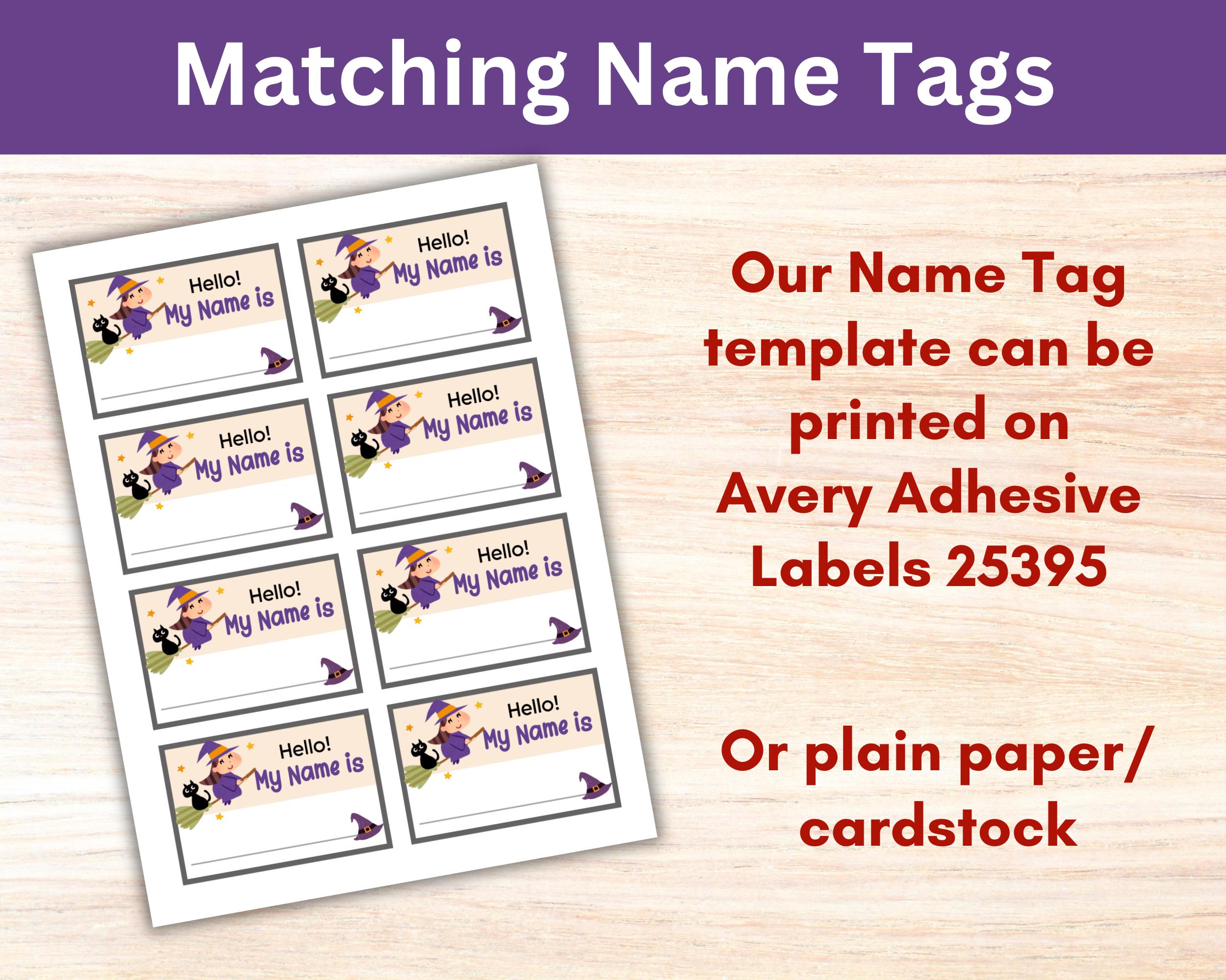 What's Your WITCH Name Game Printable, Halloween Family Activity for ...