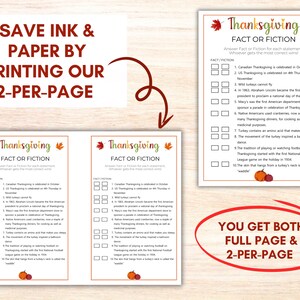 Thanksgiving Games Bundle, Friendsgiving Game Activity, Family Holiday ...