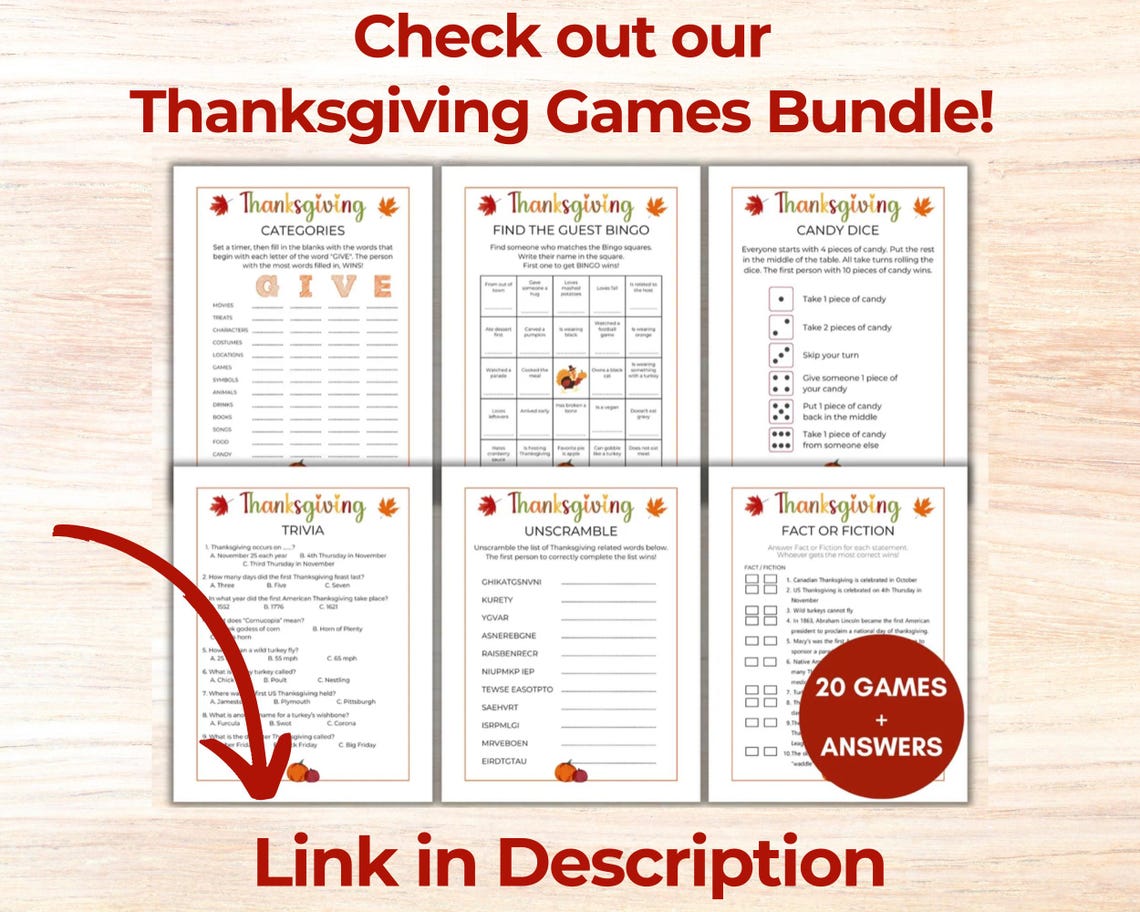 What's Your Turkey Name Game Printable, Thanksgiving Family Games Night ...