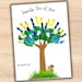 Family Tree Handprint Craft Keepsake for Kids, Grandparents Gift Idea ...