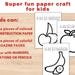 Torn Paper Craft for Kids ABC FRUIT, Easy Paper Crafts Idea Tear Rip ...