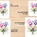 Handprint Art Craft for Kids Keepsake Gift, Flower Bouquet Hand Print ...