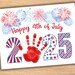 4th of July Handprint Craft Keepsake, Patriotic Fourth Handprint Art ...