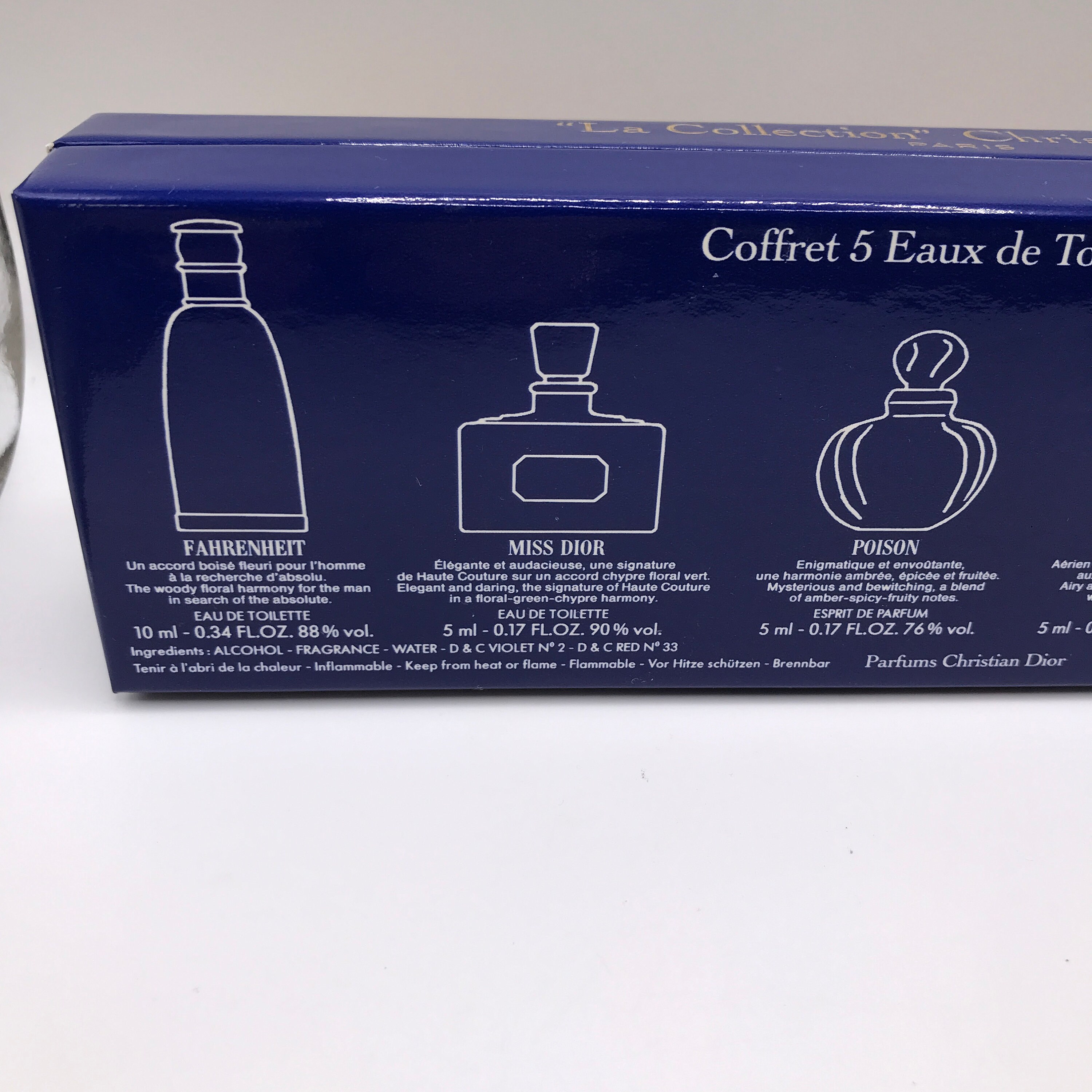 Christian Dior Miniature Parfum Set, Collection: Miss Dior, Dune ...