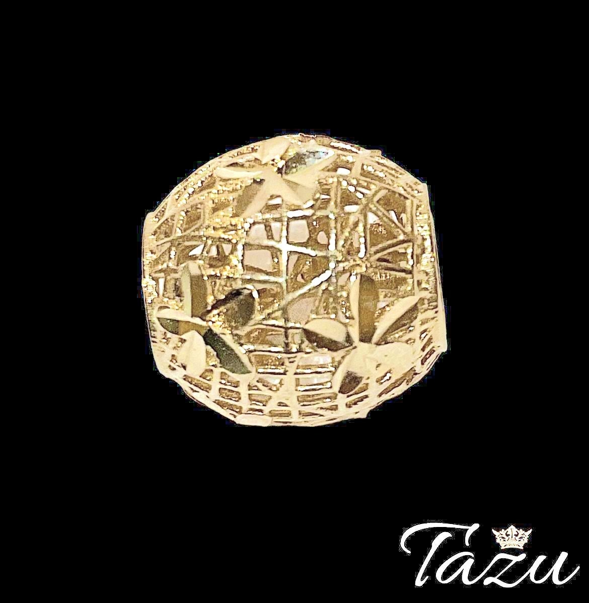 14K Genuine Gold Globe Charm for Pandora Bracelets - Etsy