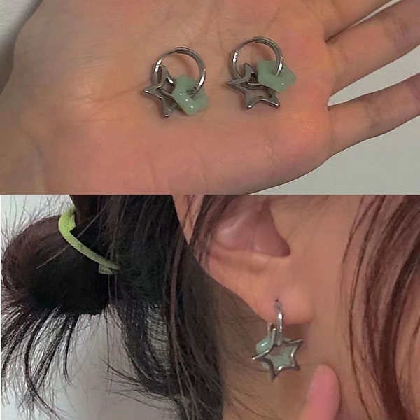 Grunge Earrings - Etsy