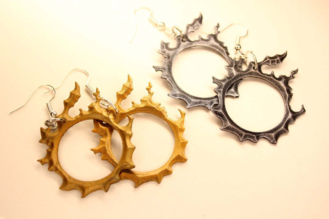 Dalamud Logo FF Earring Set Video Game Gift - Etsy