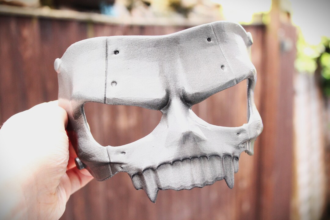 Skull Persona Mask Flosy Design 3d Printed Cosplay Mask - Etsy