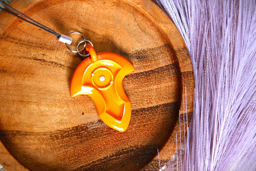 Azem Crystal Keyring/charm/necklace Handmade Handpainted Gift - Etsy