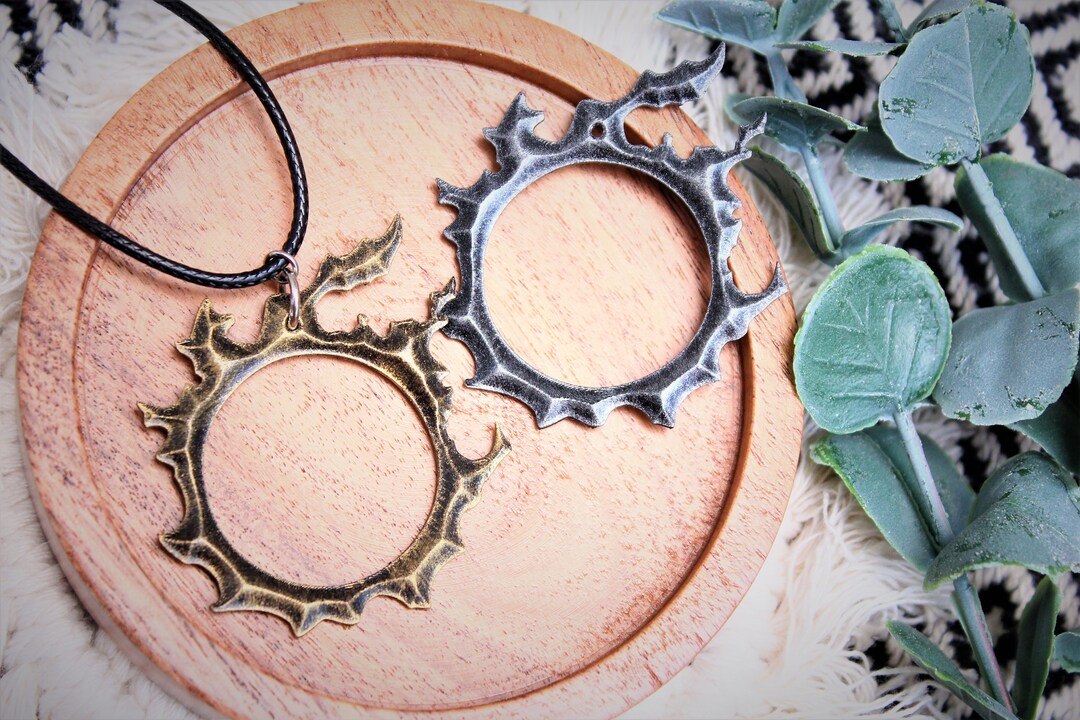 Dalamud Logo FF Keyring Charm Necklace Video Game Anime Gift - Etsy