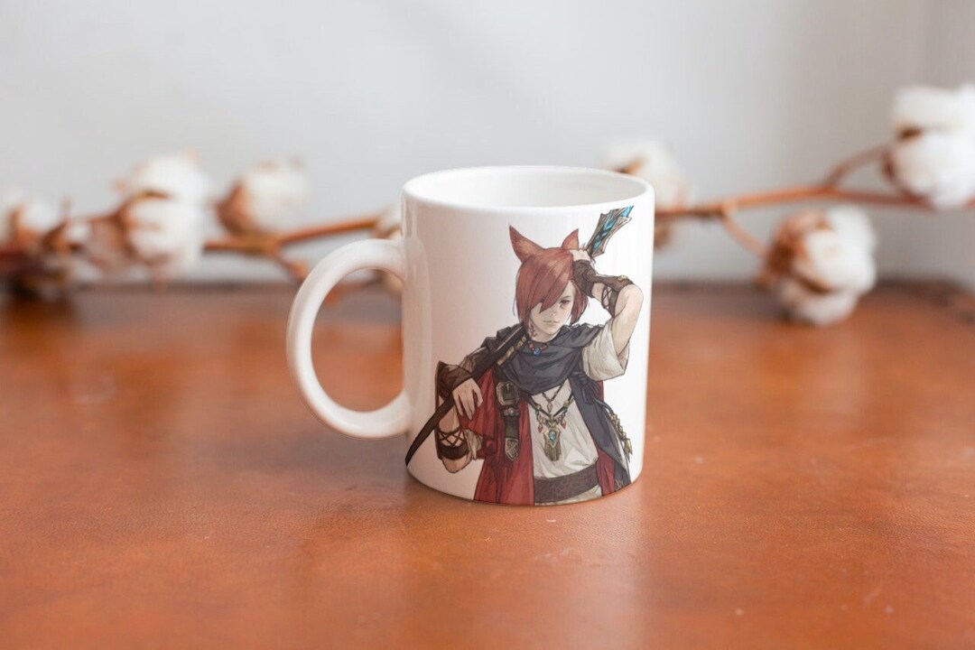 Graha'tia Mug - FFXIV Final Fantasy Inspired Coffee Tea Mug 10oz - Etsy