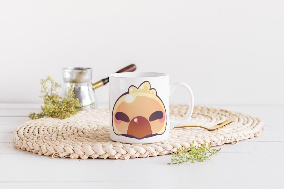 Chocobo Smiling - Final Fantasy Inspired Coffee Tea Mug 10oz - Etsy