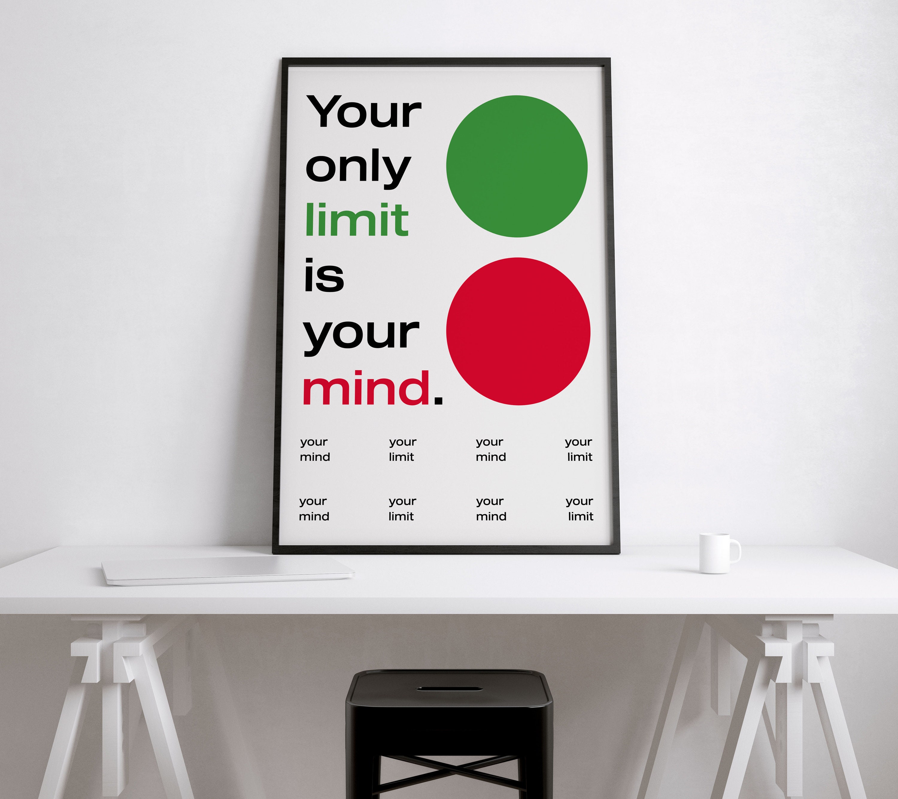 Motivational Poster for Office, Work From Home Art, Entrepreneur Art ...