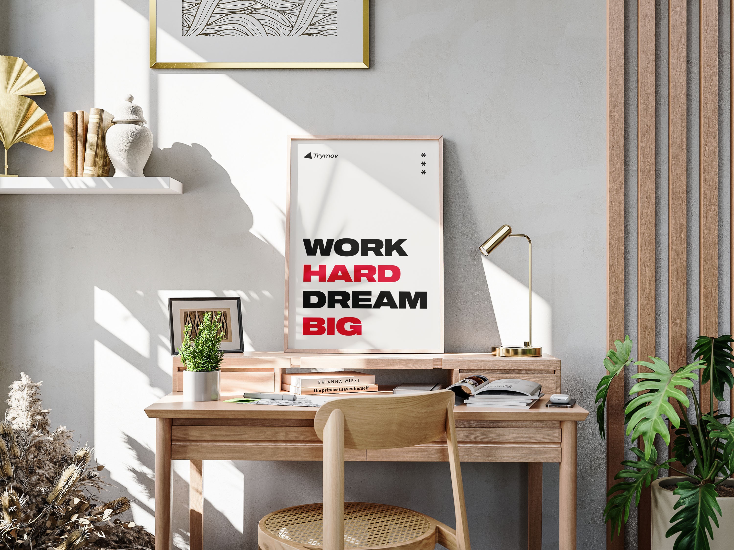 Minimalist Quotes Poster for Office, Motivational Poster for Home ...